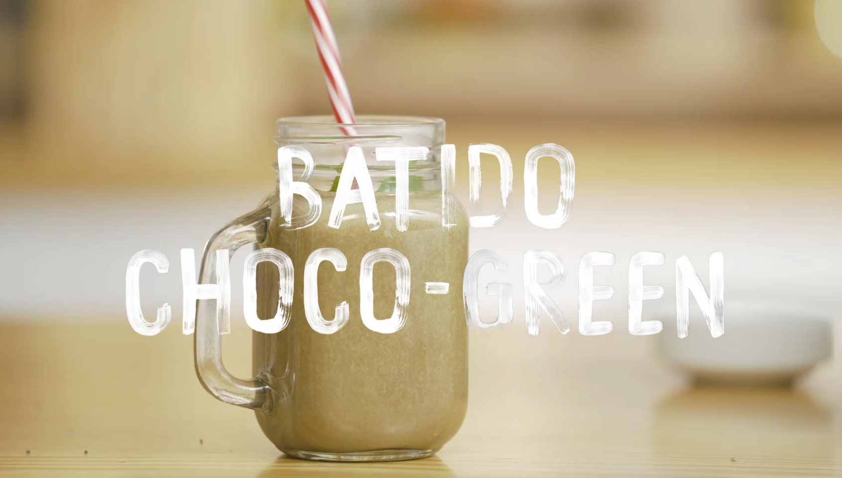 Batido choco-green