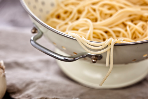 Cómo y cuándo escurrir la pasta - Borges
