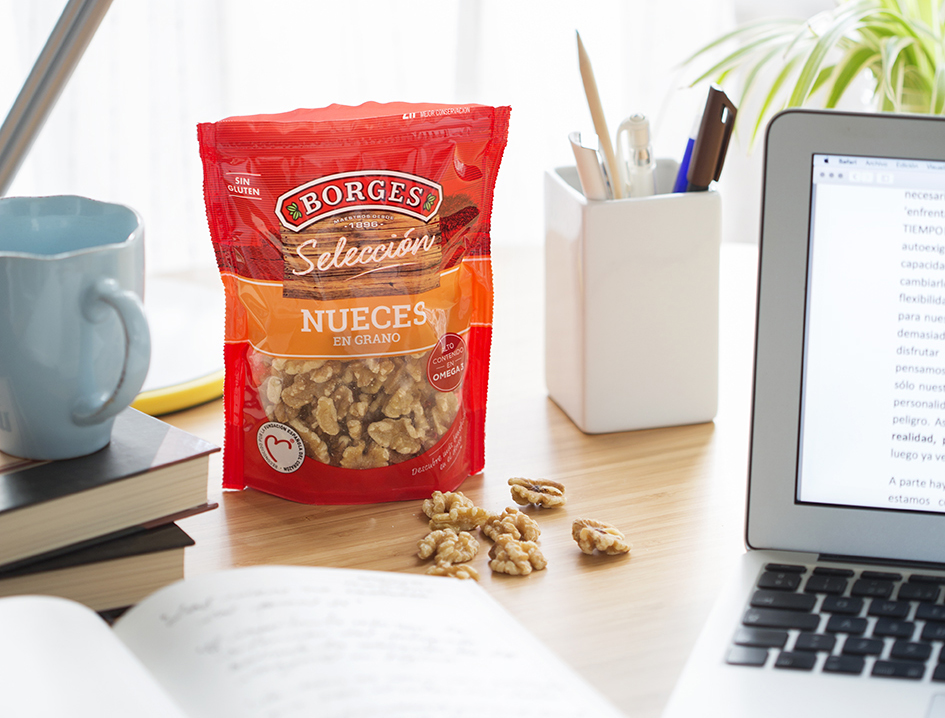 Nueces, tu “plus” de energía - Borges