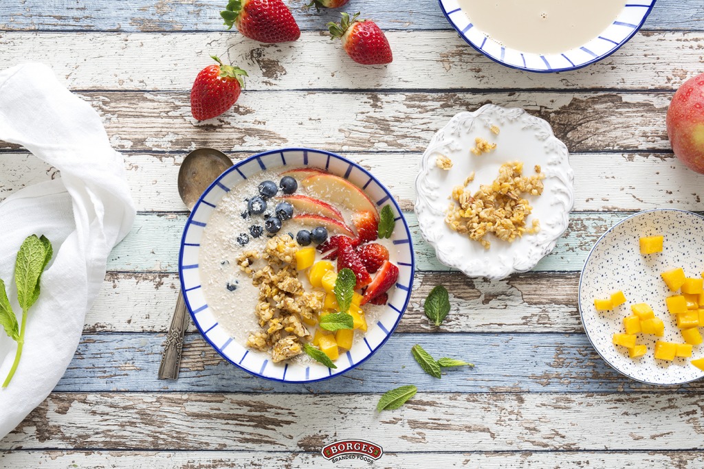 Key ingredients for a good breakfast - Borges