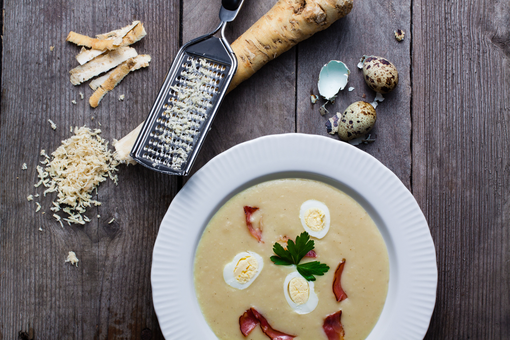 A protein-rich soup! - Borges