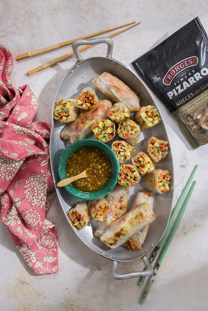 Rollitos de verduras crujientes - Borges