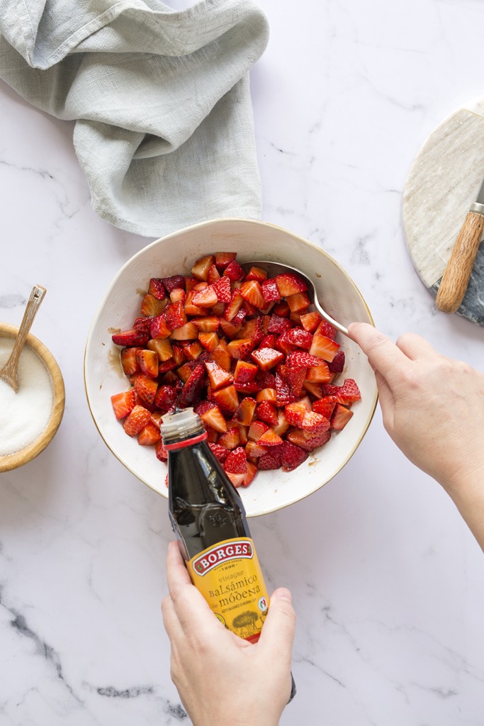 Strawberries with balsamic vinegar - Borges