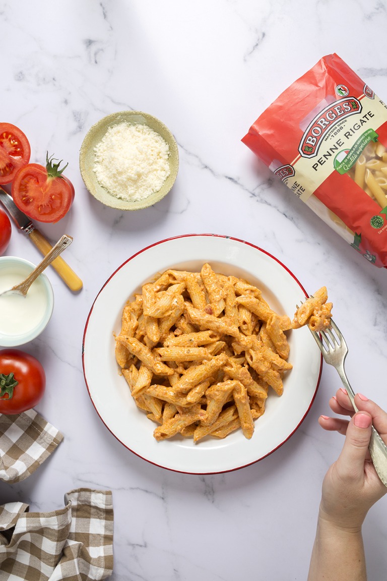 Variety of Borges pasta, protein and energy - Borges