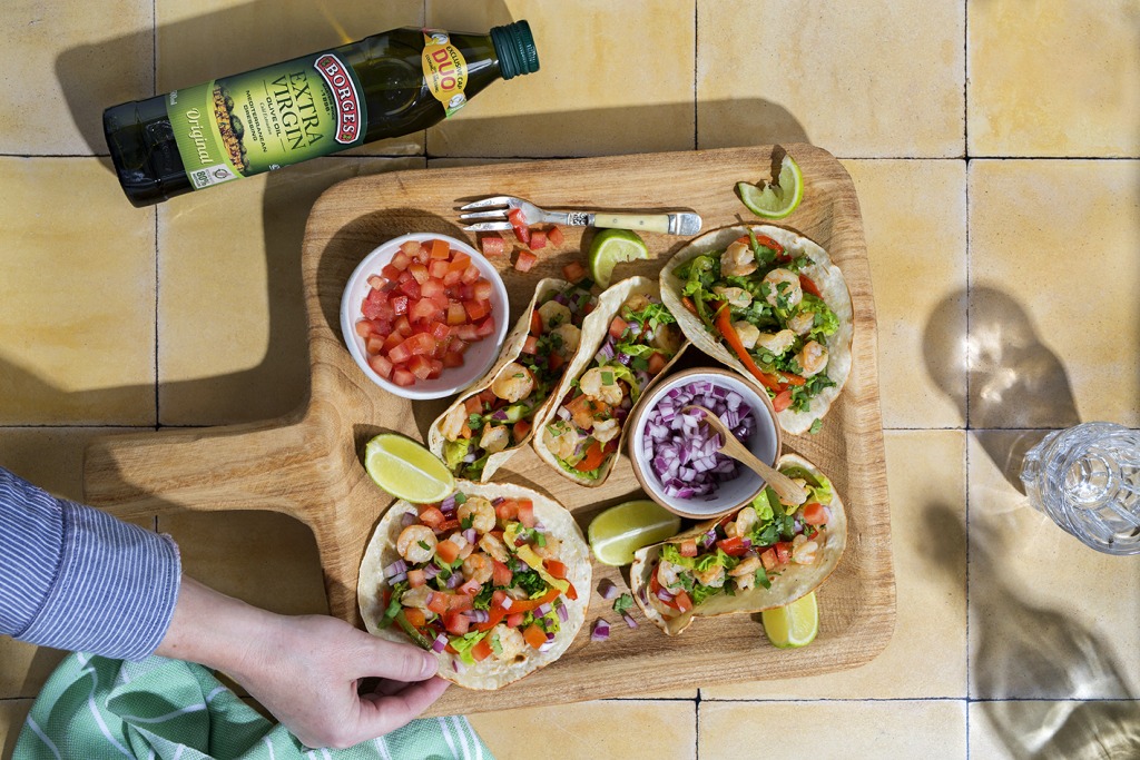 Shrimp tacos - Borges India