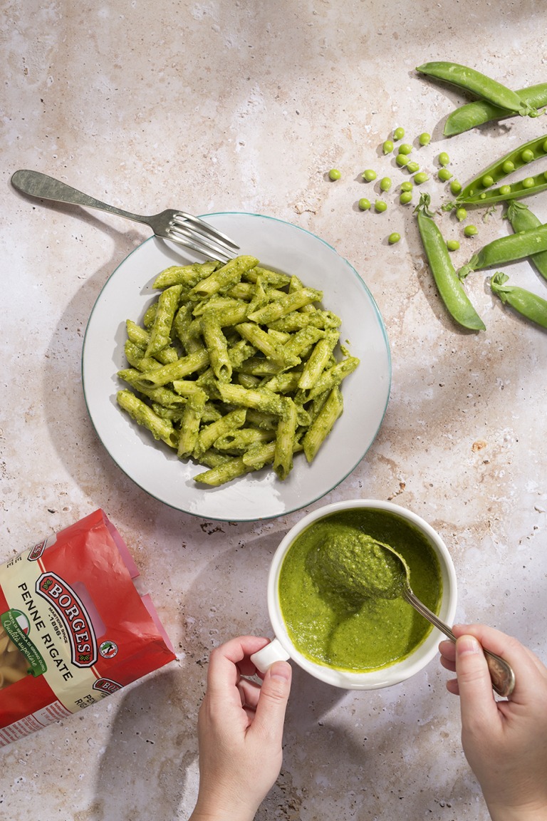 Variety of Borges pasta, protein and energy - Borges