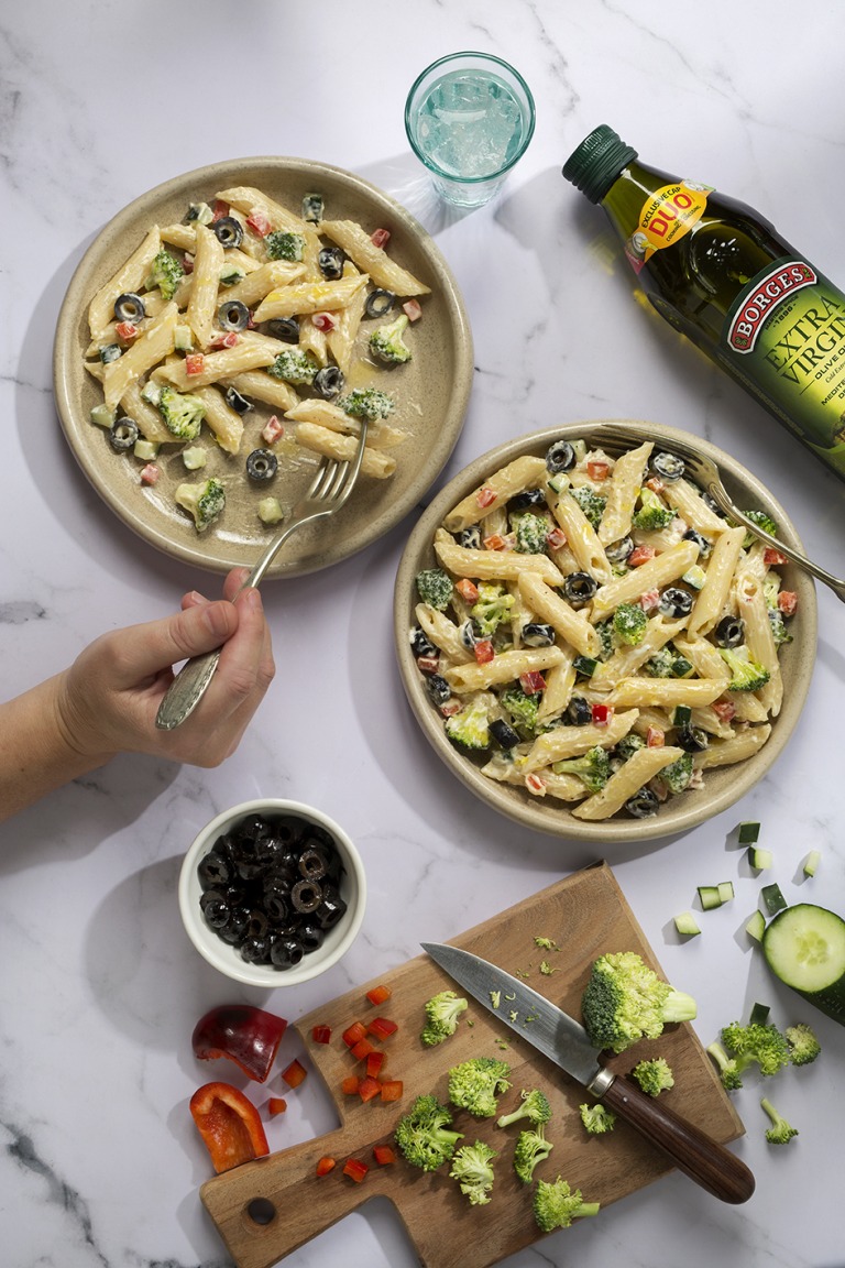 Variety of Borges pasta, protein and energy - Borges