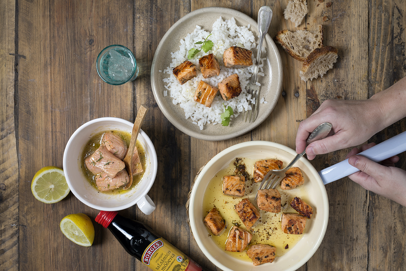 How to Marinate Salmon - Borges India