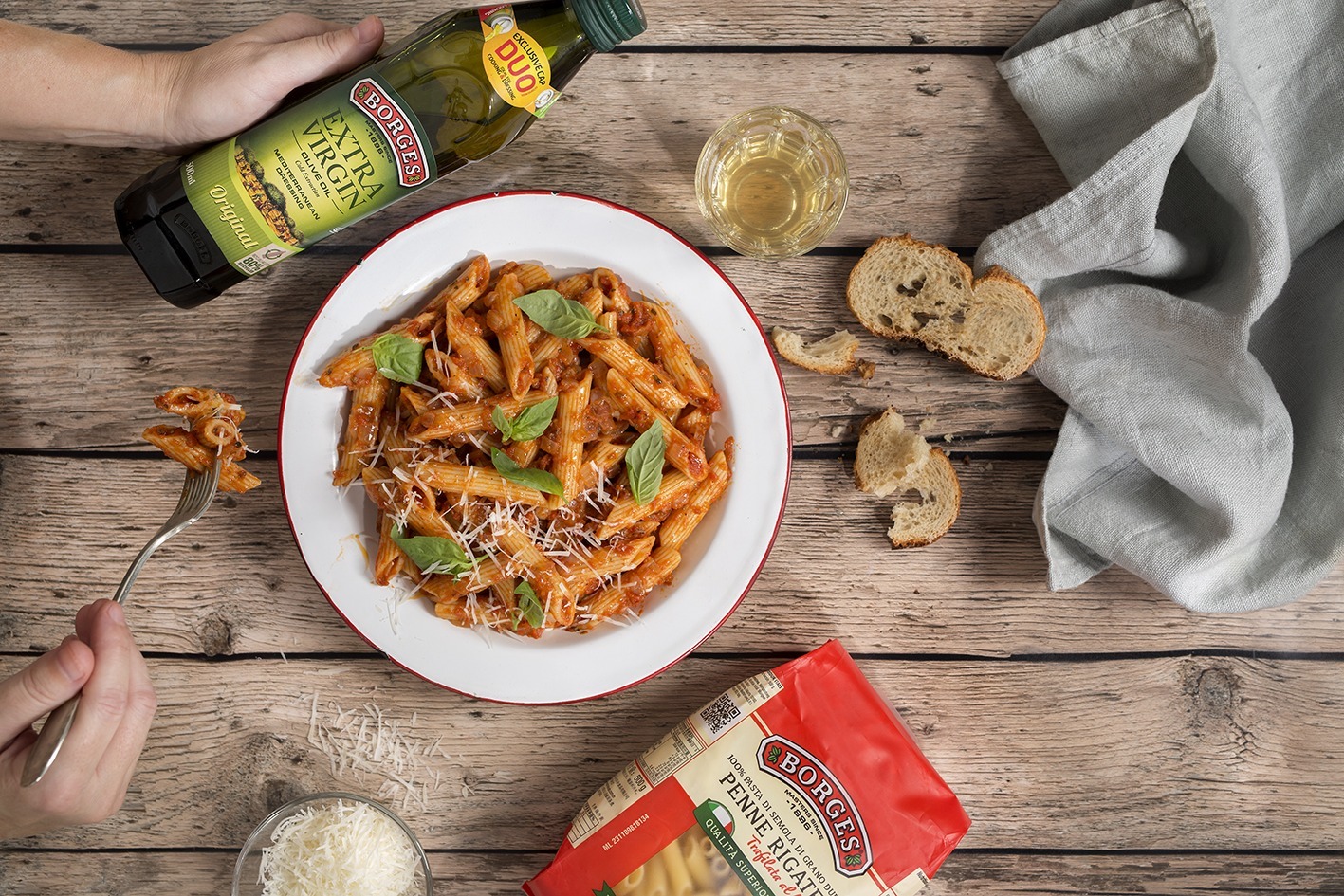 15 Minute Tomato Pasta - Borges