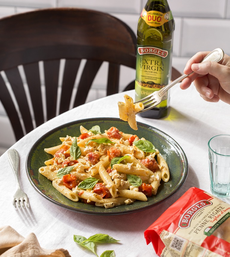 Variety of Borges pasta, protein and energy - Borges